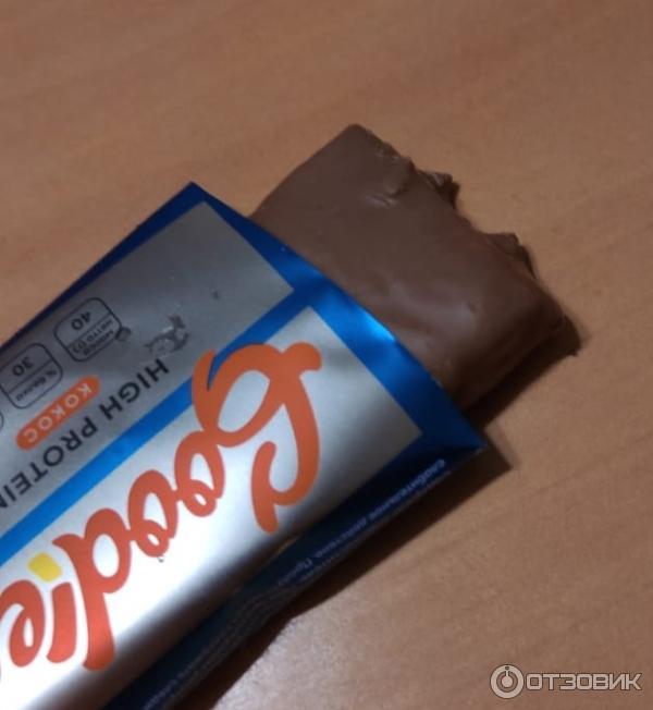 Отзыв о Протеиновый батончиков Goodies Кокос | Заряд бодрости в упаковке
