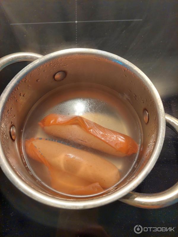 Отзыв о Сосиски Мясная лавка "Молочные" | Неожиданно нормальные.