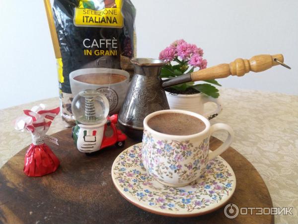 Отзыв о Кофе в зернах Selezione italiana Cafe in grani | Плотный ...