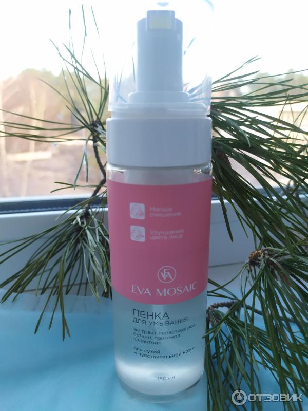 Отзыв о Пенка для умывания НеваЛайн Eva Mosaic | Бережное и лёгкое ...