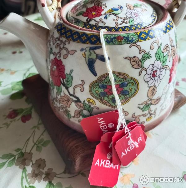 Отзыв о Чай Akbar "Классическая серия" | Бодрящий, заряжает на весь день.
