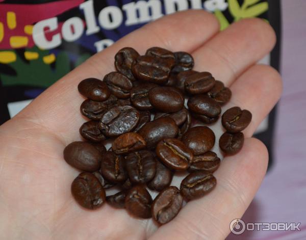 Отзыв о Кофе натуральный жареный в зернах Миндаль&Кофе Colombia Decaf ...