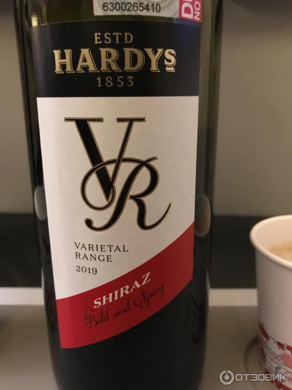 Отзыв о Красное сухое вино Hardys Varietal Range Shiraz | Дорожный вариант.