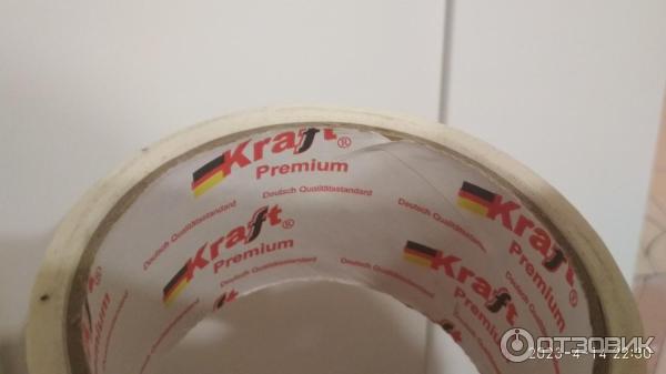 Отзыв о Малярный скотч Kraft Premium | Плохой скотч, поднимает старую ...