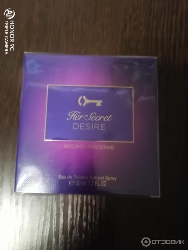 Отзыв о Женская туалетная вода Antonio Banderas "Her Secret Desire ...