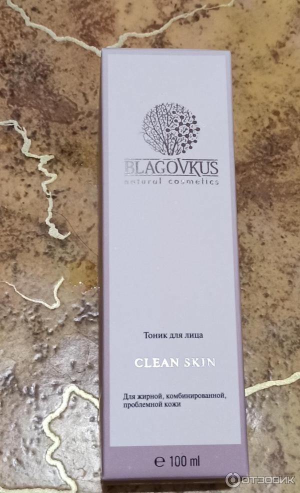 Отзыв о Тоник для лица Blagovkus Clean skin | Шикарный флакон и ...