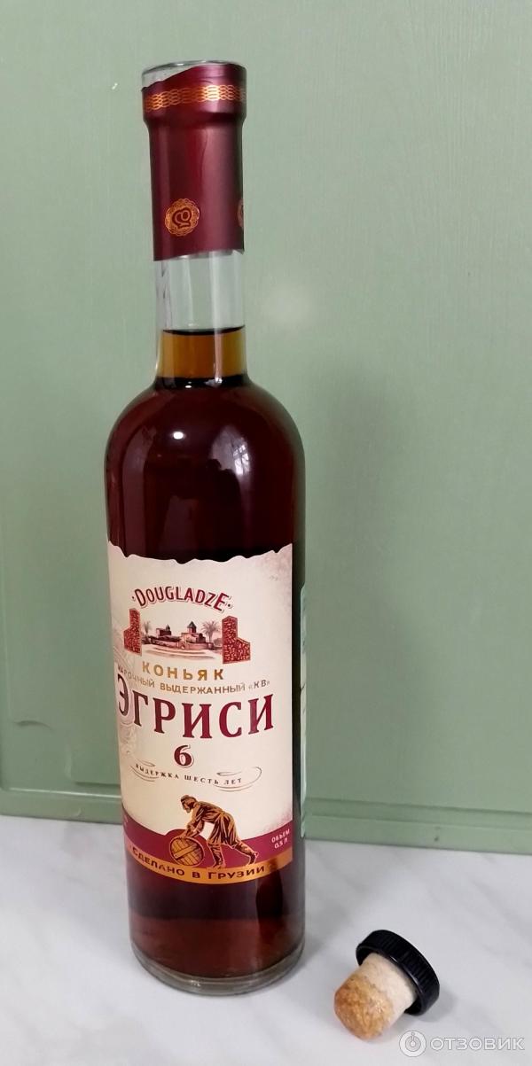Отзыв о Коньяк грузинский Дугладзе Эгриси 6 лет | Отличный дижестив...