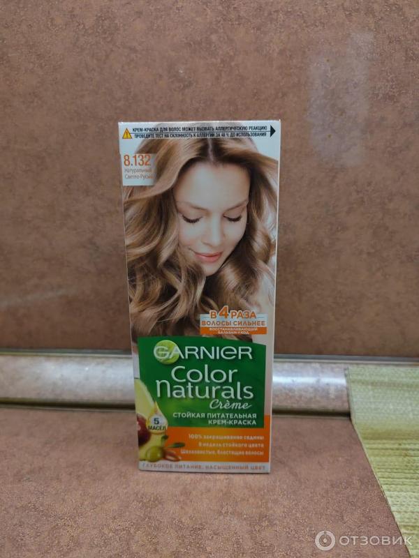 Отзыв о Краска для волос GARNIER Color Naturals 8.132 "Натуральный ...