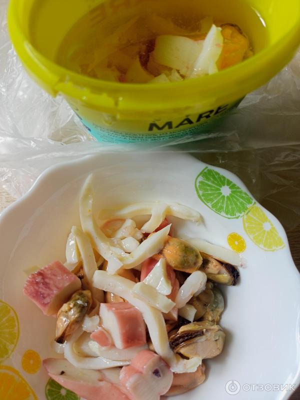 Отзыв о Коктейль из морепродуктов Балтийский берег "Оливковый маре ...