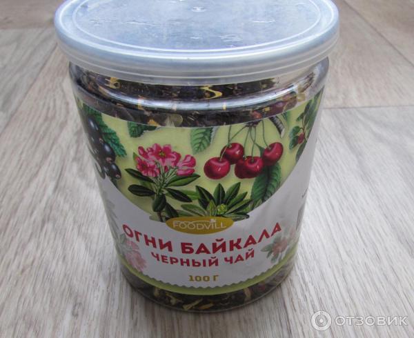 Отзыв о Чай черный FOODVILL Огни Байкала | Аромат потрясающий