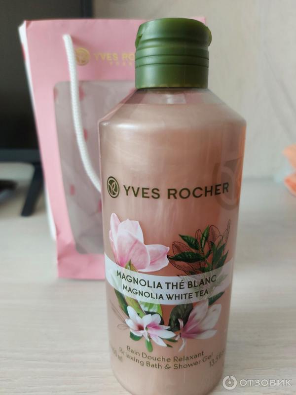 Отзыв о Гель для душа Yves Rocher Magnolia with tea | Неплохой