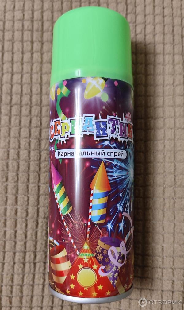 Отзыв о Карнавальный спрей G&G HK Industrial and trading company ...
