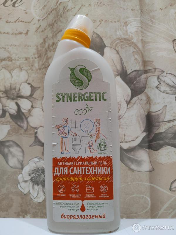Отзыв о Антибактериальный гель для сантехники Synergetic | хорошее ...