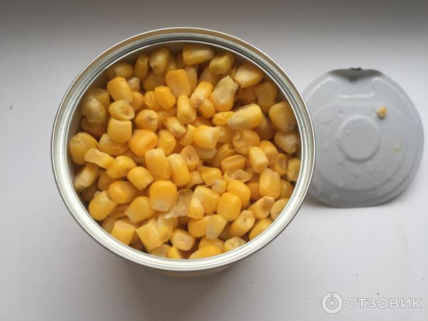 Отзыв о Кукуруза сладкая в зернах Магнит Хорошая кукурузка для салатов
