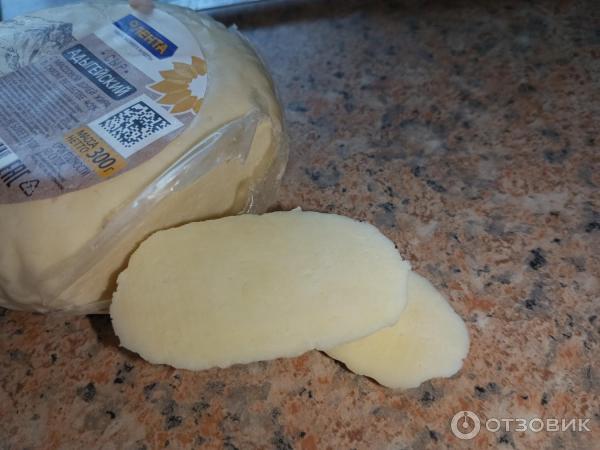 Отзыв о Сыр Лента Адыгейский | Оооочень соленый и твердый