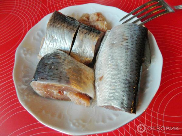 Отзыв о Сельдь Доброфлот тихоокеанская жирная кусок-тушка | Селедочка ...