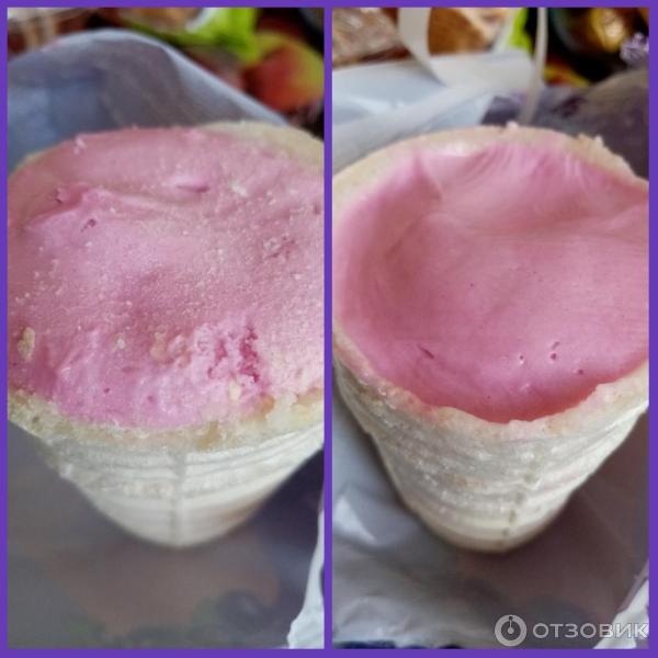 Отзыв о Замороженный десерт-парфе "Бодрая корова" Черная смородина ...