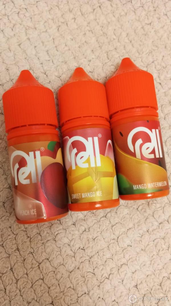 Отзыв о Жидкость для электронных сигарет Rell Sweet Mango Ice | не стоит своих денег