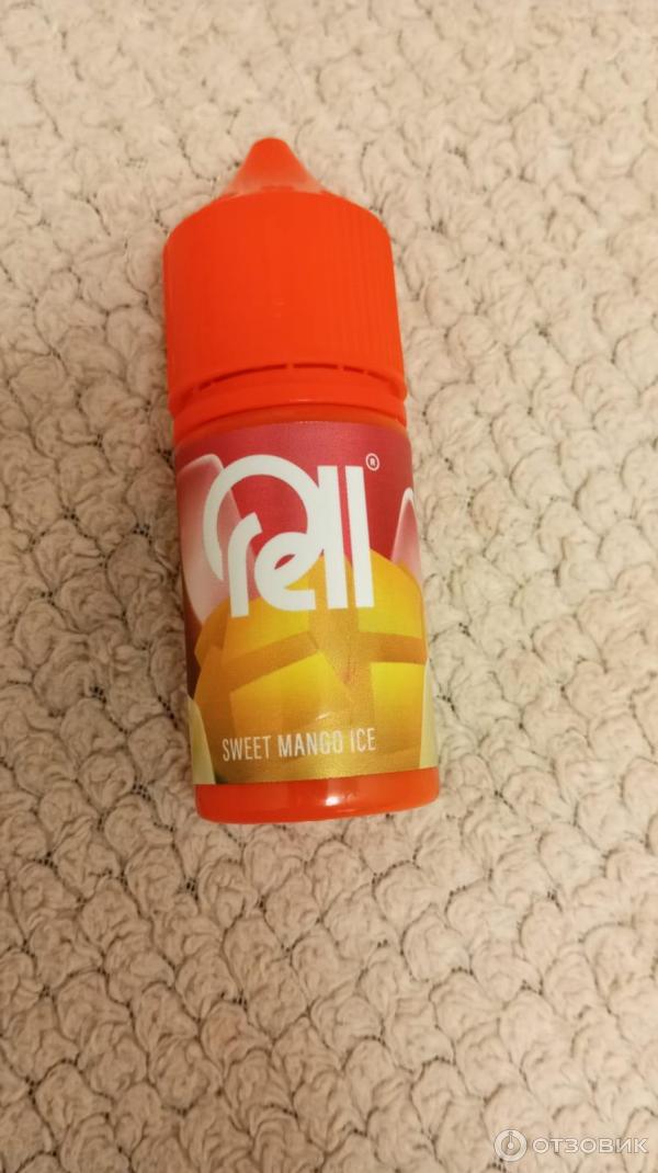 Отзыв о Жидкость для электронных сигарет Rell Sweet Mango Ice | не стоит своих денег