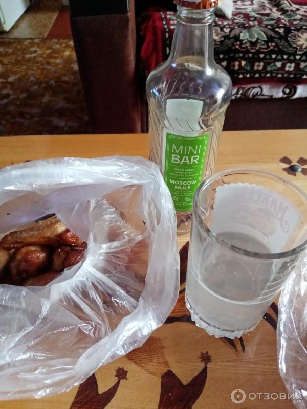 Отзыв о Пивной напиток Mini Bar Moscow Mule | Прикольно, говорящее название