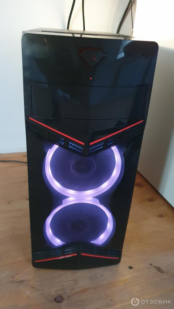 Отзыв о Корпус для ПК игровой ABR Gaming G2 | Красиво и дешево!