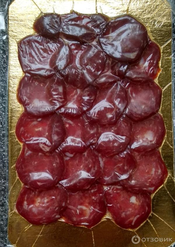 Отзыв о Колбаса сырокопченая "Утиная" из мяса уток | Не особо ...