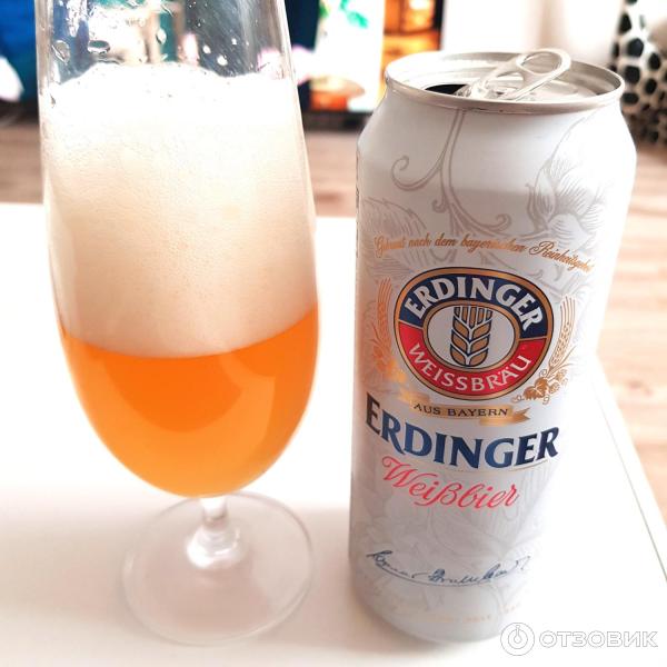 Отзыв о Пиво Erdinger Weibbier | Неплохой пшеничный немец со своими ...