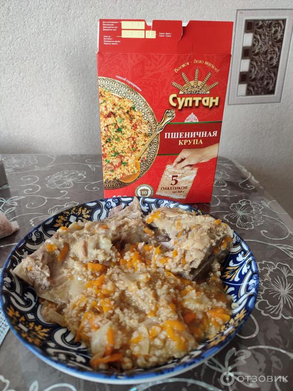 Отзыв о Крупа пшеничная Султан | просто готовится: получается вкусная ...