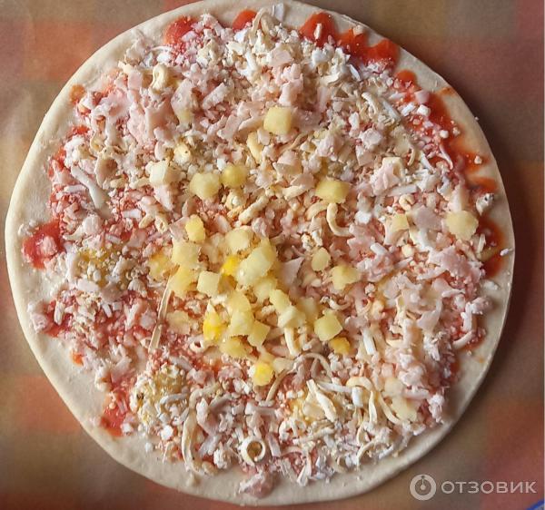 Отзыв о Пицца La Trattoria Гавайская с курицей и ананасами | Красивая ...