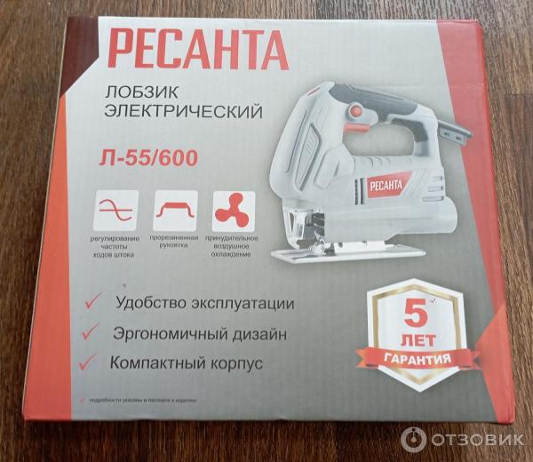 Отзыв о Электрический лобзик Ресанта Л-55/600 | Хороший режущий ручной ...