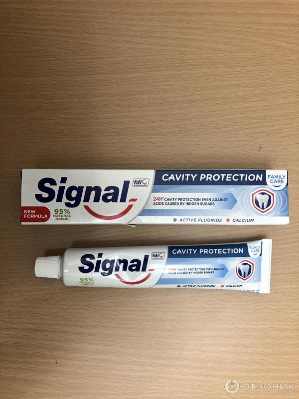 Отзыв о Зубная паста Signal "Cavity Protection" Защита от кариеса для ...