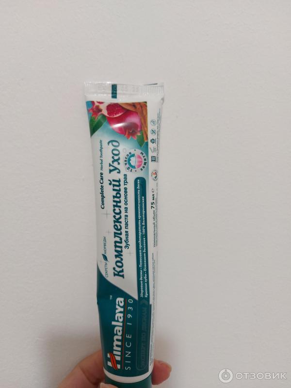 Отзыв о Зубная паста Himalaya Herbals "Комплексный уход" | Освежает