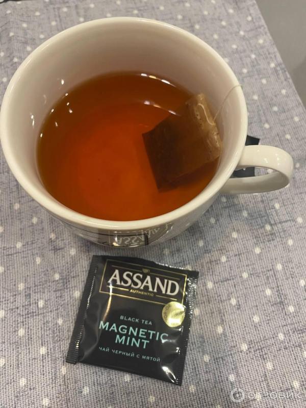 Отзыв о Чай черный с мятой Assand | Отличный чай с мятой