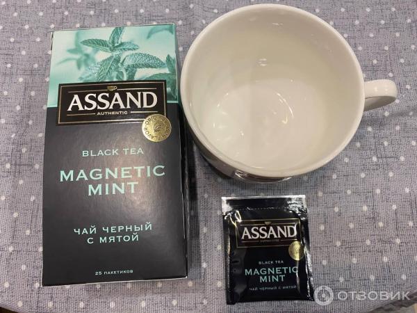 Отзыв о Чай черный с мятой Assand | Отличный чай с мятой