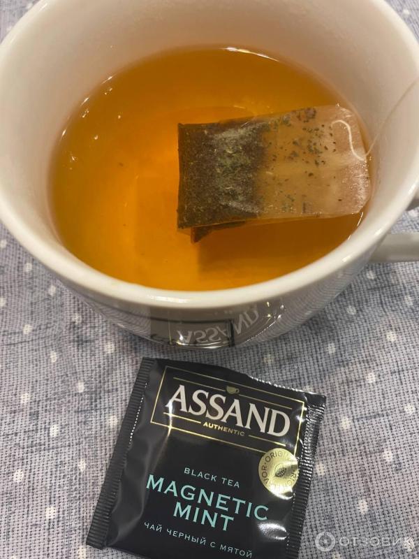Отзыв о Чай черный с мятой Assand | Отличный чай с мятой