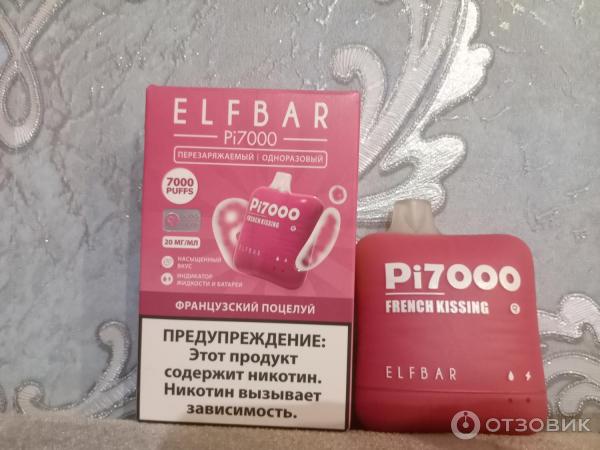Отзыв о Одноразовая электронная сигарета ELFBAR PI7000 | Приятный вкус ...