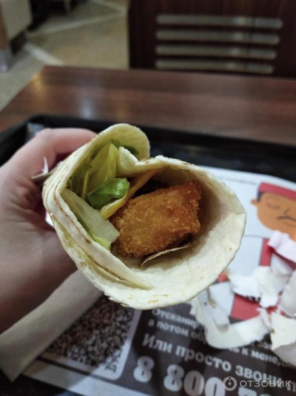 Отзыв о Шримп ролл BurgerKing | Вкусно, но мало.