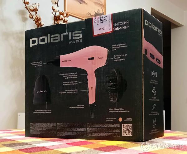 Отзыв о Фен Polaris PHD 2600Aci salon hair | Я с этим феном готова к ...