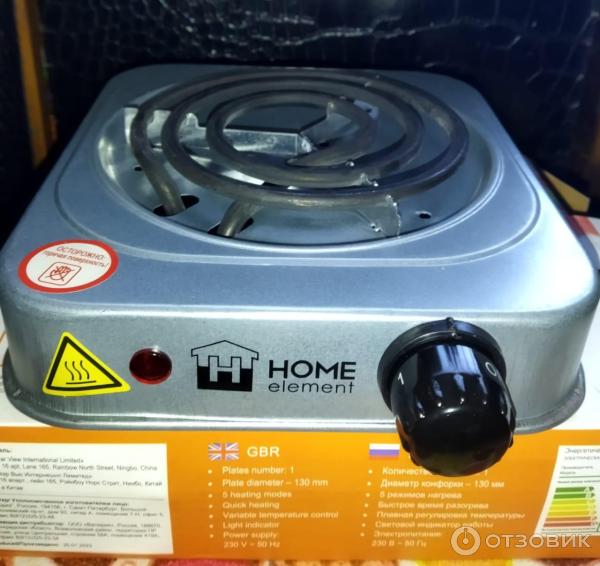 Отзыв о Плитка электрическая Home Element HP-700 | Качество не очень